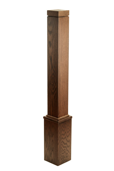 Simple Wood Post w/ Boot – Custom Newel Posts