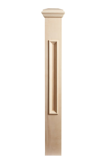 Recessed Panel Post – Custom Newel Posts
